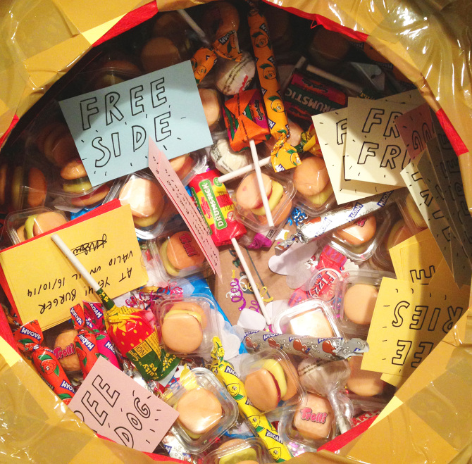 Burger Piñata - Jenni Sparks