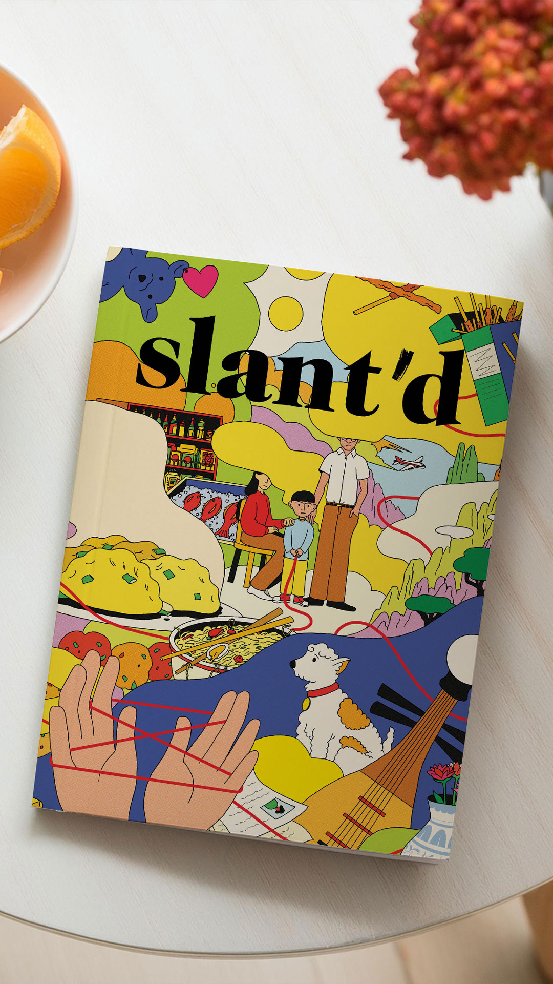 Slant'd Magazine Issue 6: Homecoming - Mark Wang.Illustration