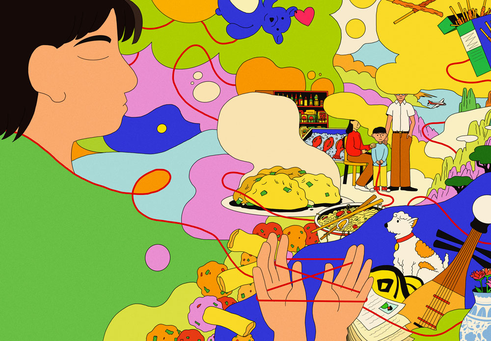Slant'd Magazine Issue 6: Homecoming - Mark Wang.Illustration