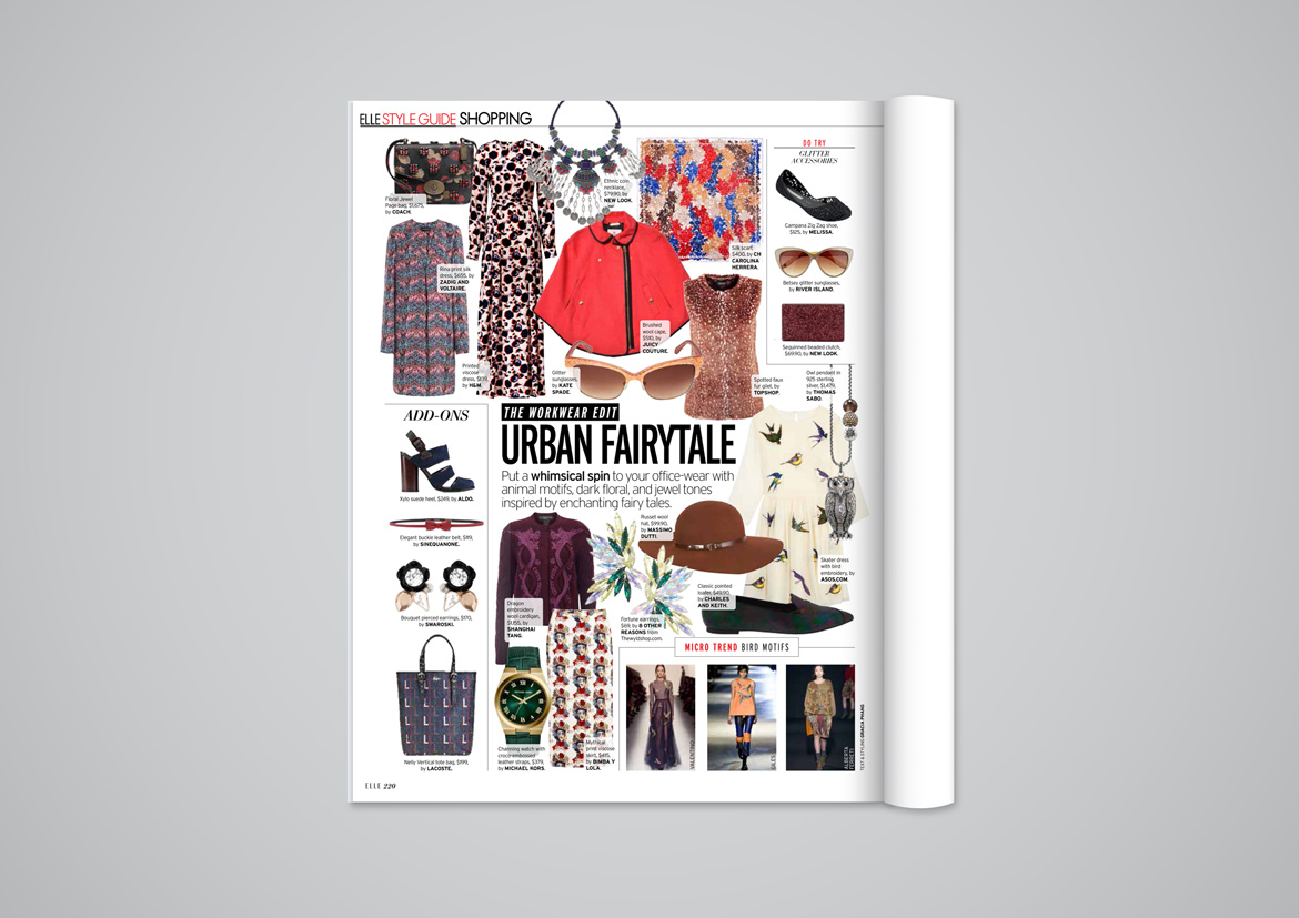 ELLE Magazine - selina chua