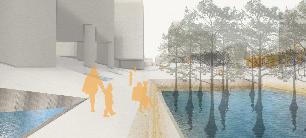 Super Basins: Framework for a hydromorphic city - j.chen portfolio