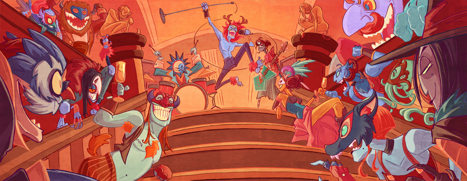 rumpus - alex moore illustration