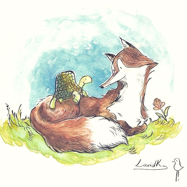 The Fox and the Turtle - Larissa Docolas Portfolio