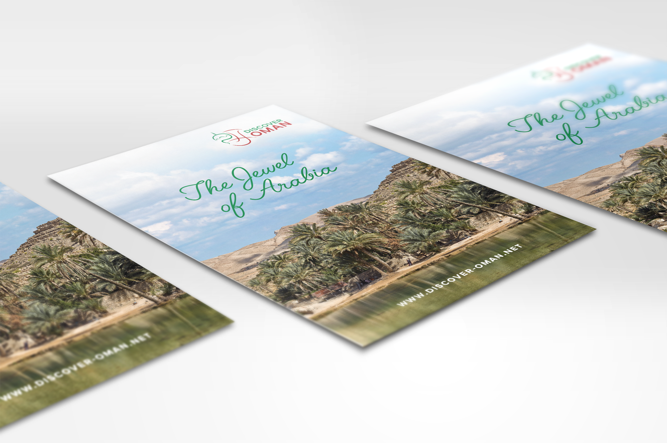 Discover Oman Visual Identity - Laura Verbaten