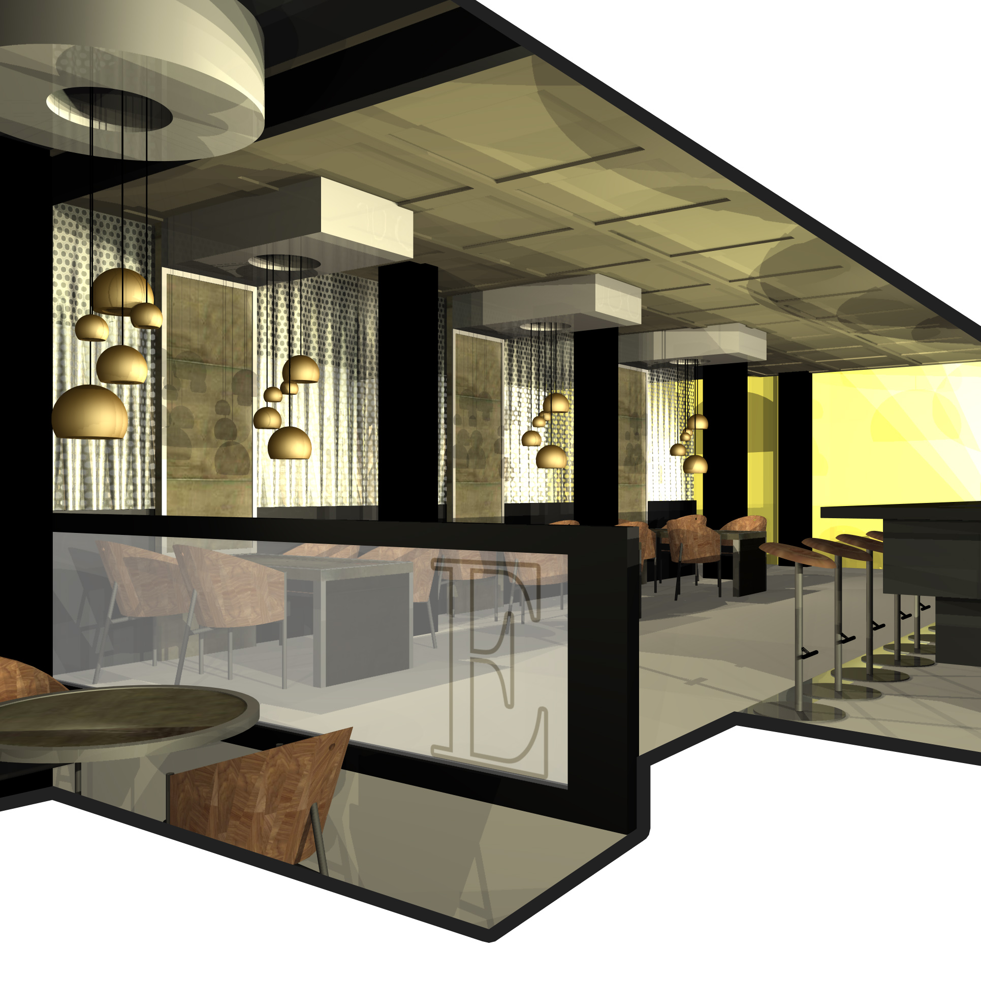 Restaurant Project - Caroline Galea Design