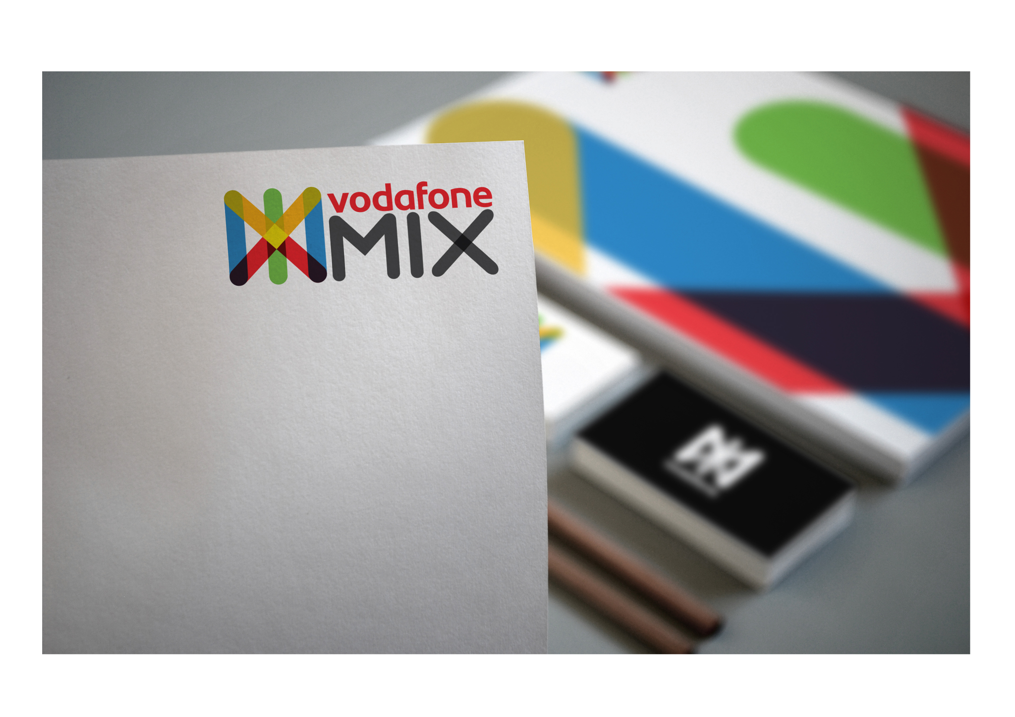 Vodafone Mix - Paul Garrett Design