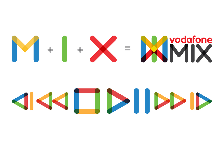 Vodafone Mix - Paul Garrett Design