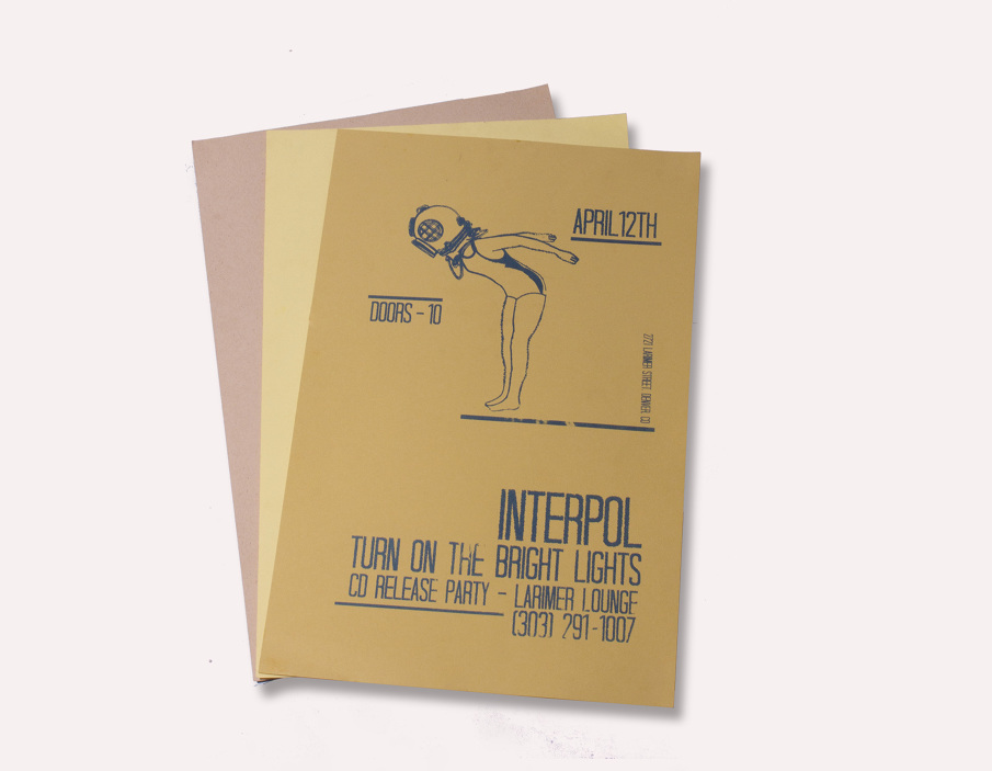 Interpol Posters - bishopdesign.com