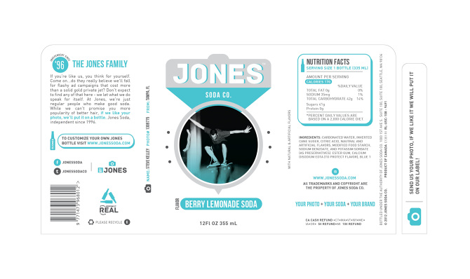 Jones Soda Re-design - Jesse Estanes