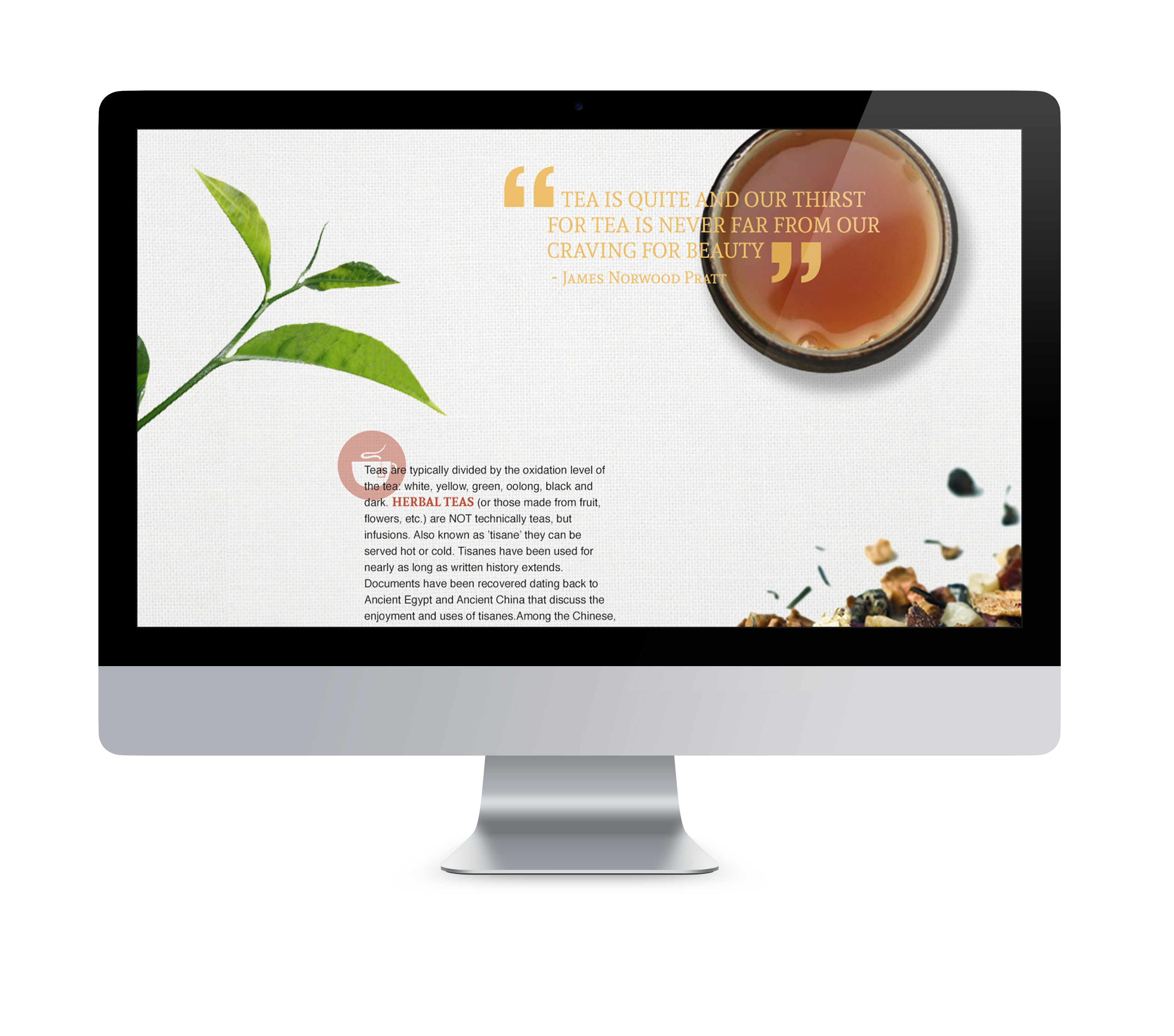 The Cultured Cup Website - Jesse Estanes