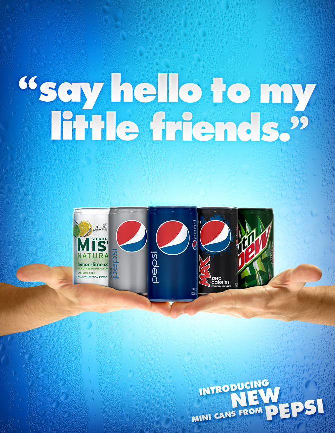 Pepsi Mini-can Launch - Katie Eaton, Creative Director