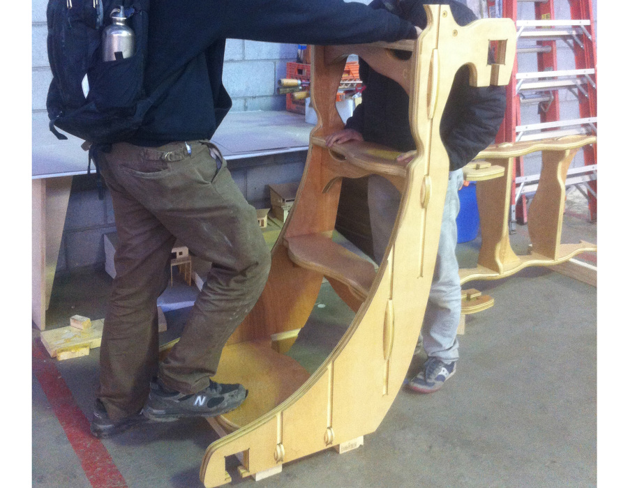 Modular, Ergonomic Ladder - dangehr