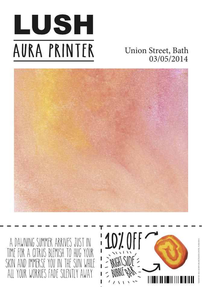 LUSH - Aura Printer - Ritchie Xavier
