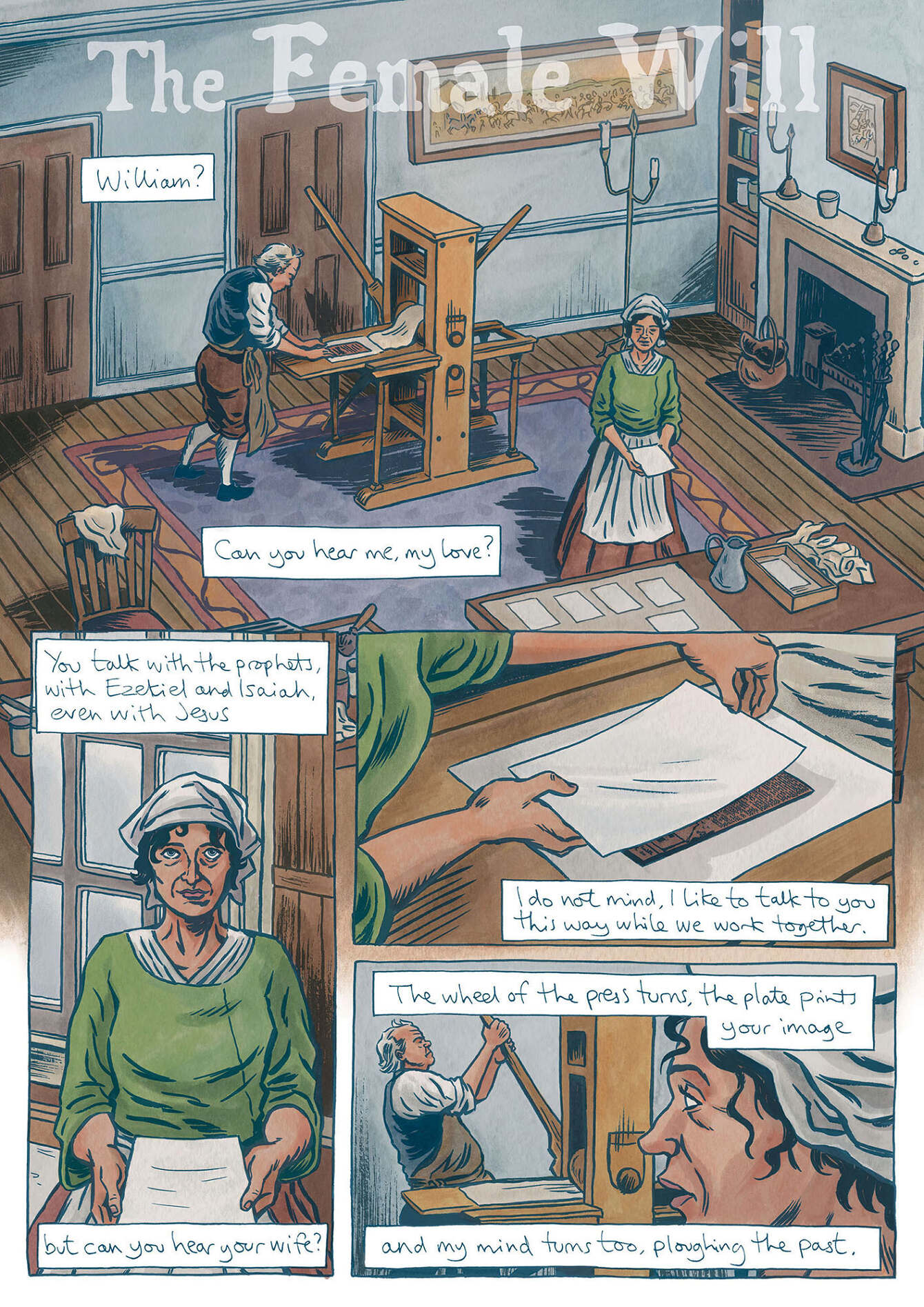Catherine Blake comic - John Riordan