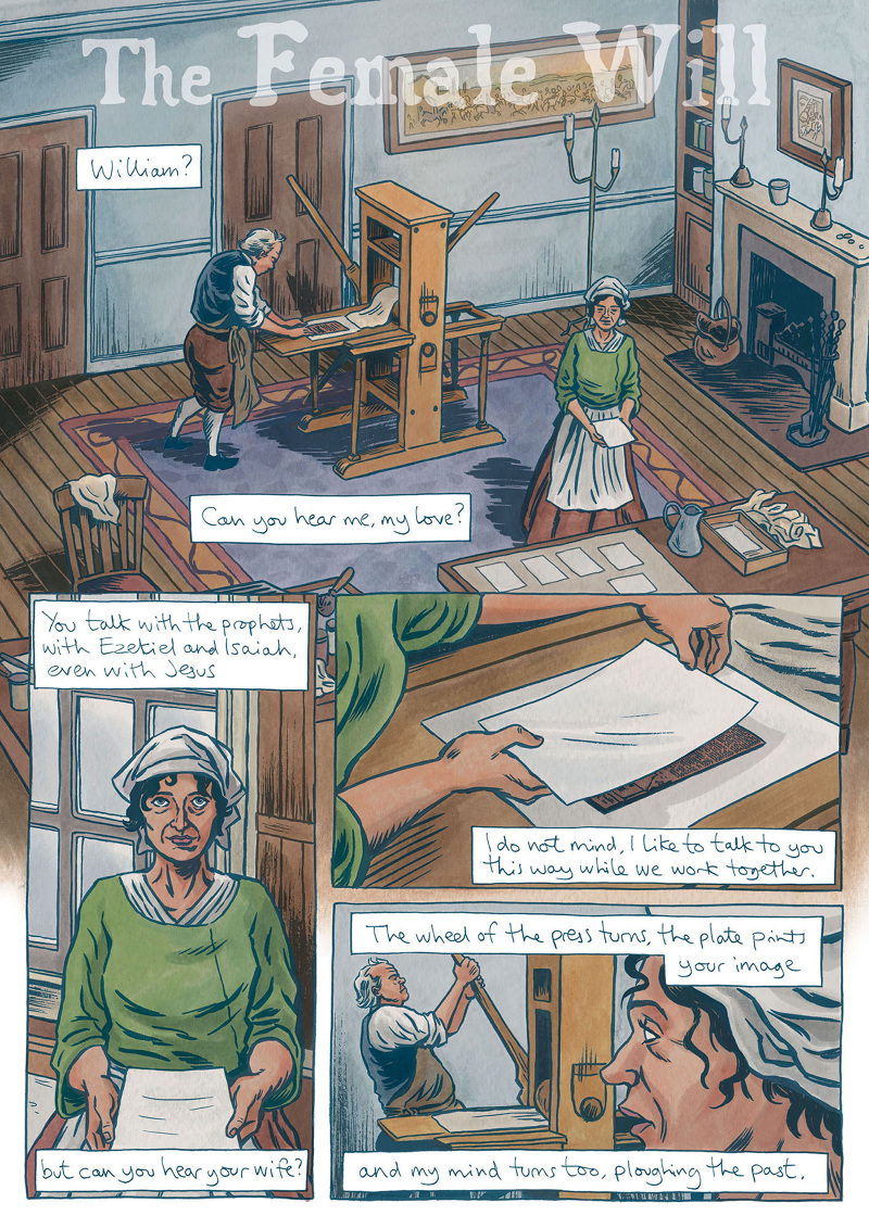 Catherine Blake comic - John Riordan