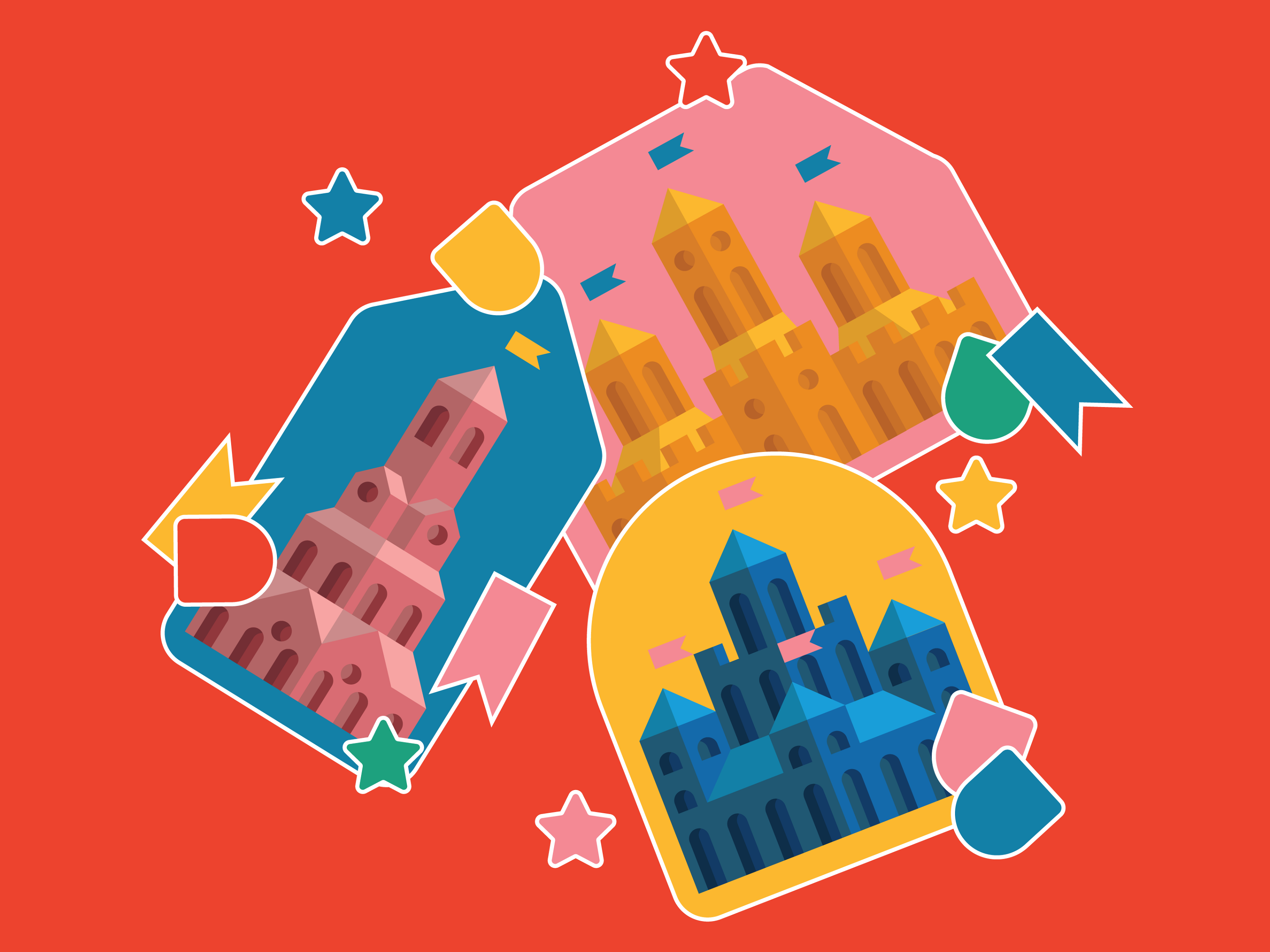 Castle Sticker Collection - Jake Manitz