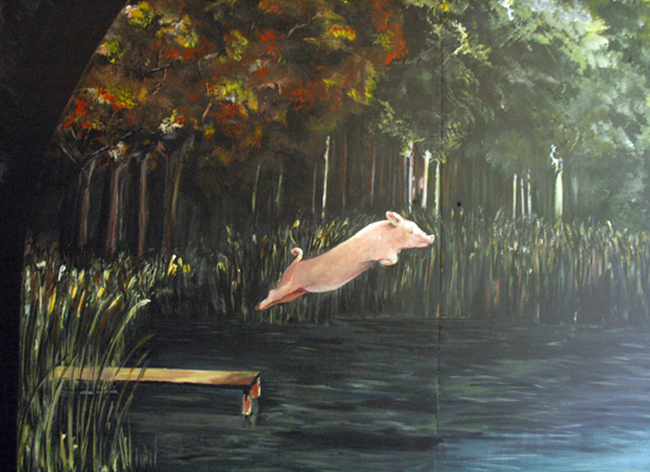 'Flying Pig' - Susan Mertens ART