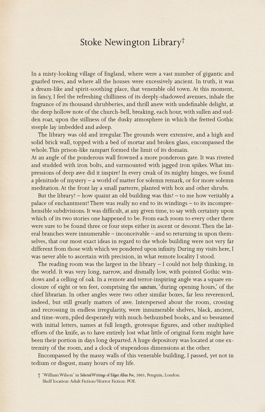 Stoke Newington Library - All the Libraries in London