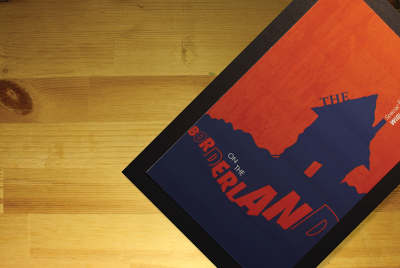 The House on the Borderlands: Book Cover - flat design