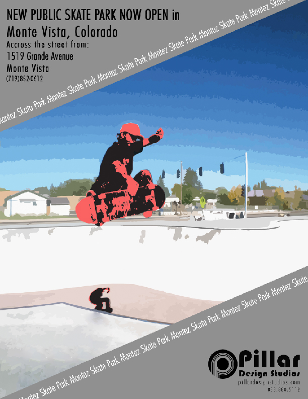 Pillar Design Studios Skate Park Ad - Portfolio