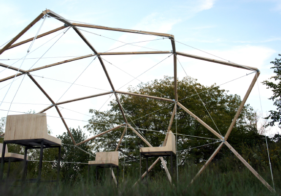 Wooden Space Frame Exploration - Erin Hylton Architecture