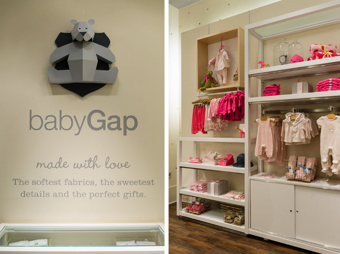 GAP BABY DISPLAY - www.chloefleury.com