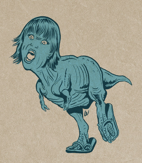 Celebrity Dinosaurs - willvarnerart.com