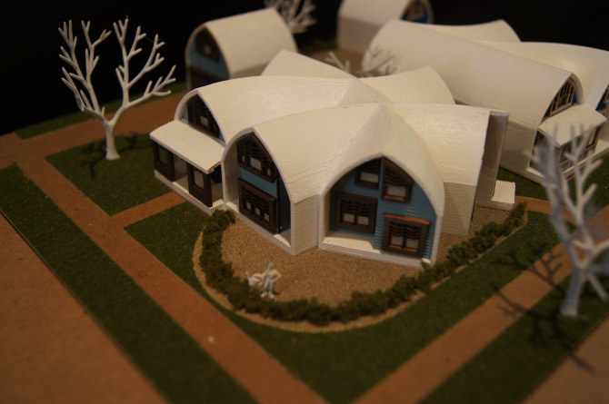 The Bent/Bowed Roof House - Heather Wick