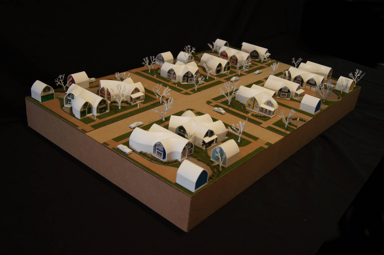 The Bent/Bowed Roof House - Heather Wick