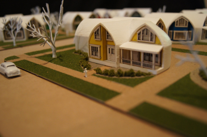 The Bent/Bowed Roof House - Heather Wick