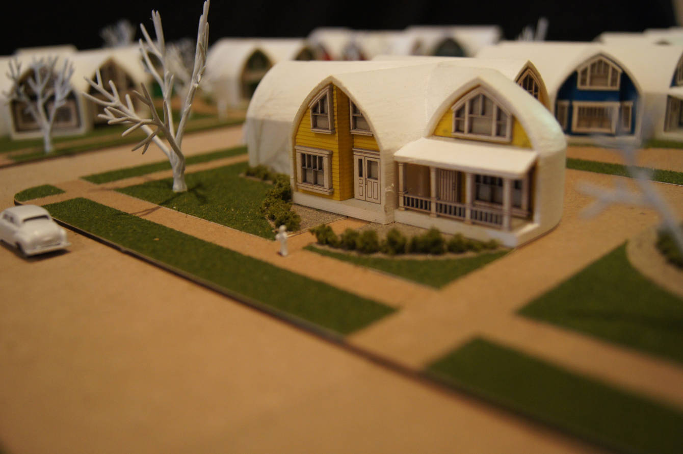 The Bent/Bowed Roof House - Heather Wick