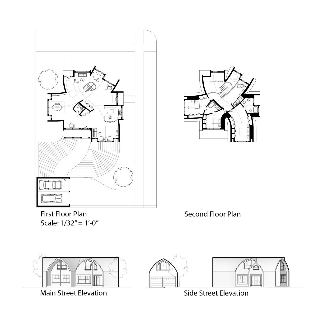 The Bent/Bowed Roof House - Heather Wick