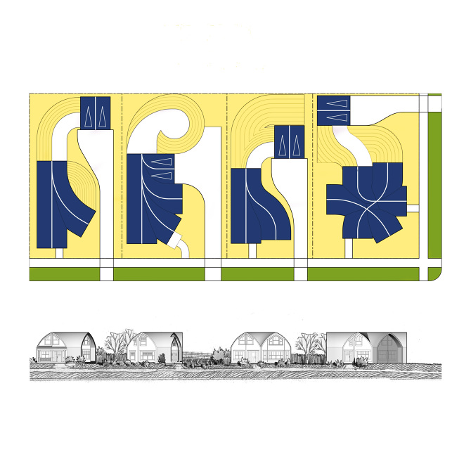 The Bent/Bowed Roof House - Heather Wick