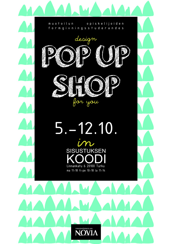 design POP UP SHOP for you - Kristina Lindqvist