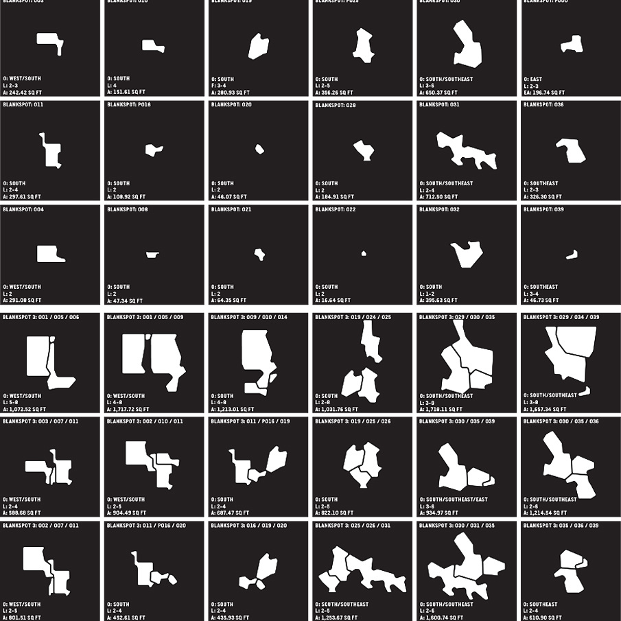 BLANKSPOTS @ DRAWING CODES - FAULDERS STUDIO