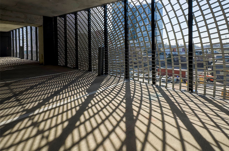 ATTRACTOR, PASEO GULCH TOWER ONE PARKING SCREENS - FAULDERS STUDIO