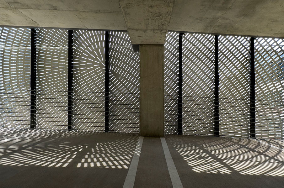 ATTRACTOR, PASEO GULCH TOWER ONE PARKING SCREENS - FAULDERS STUDIO