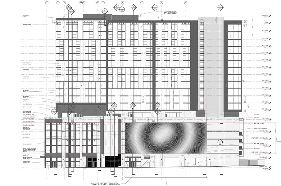 ATTRACTOR, PASEO GULCH TOWER ONE PARKING SCREENS - FAULDERS STUDIO