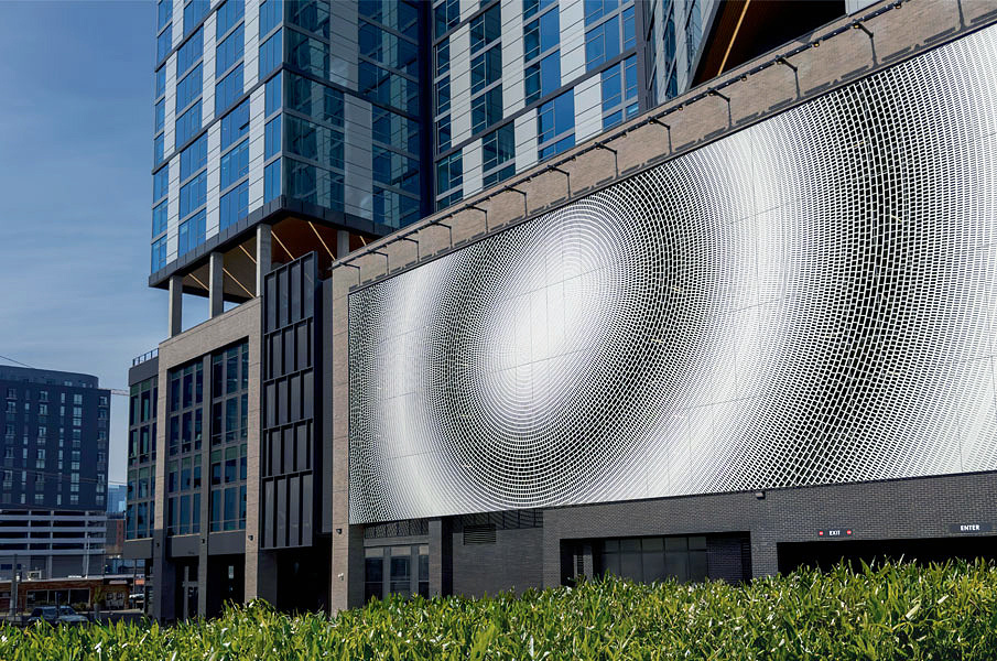 ATTRACTOR, PASEO GULCH TOWER ONE PARKING SCREENS - FAULDERS STUDIO