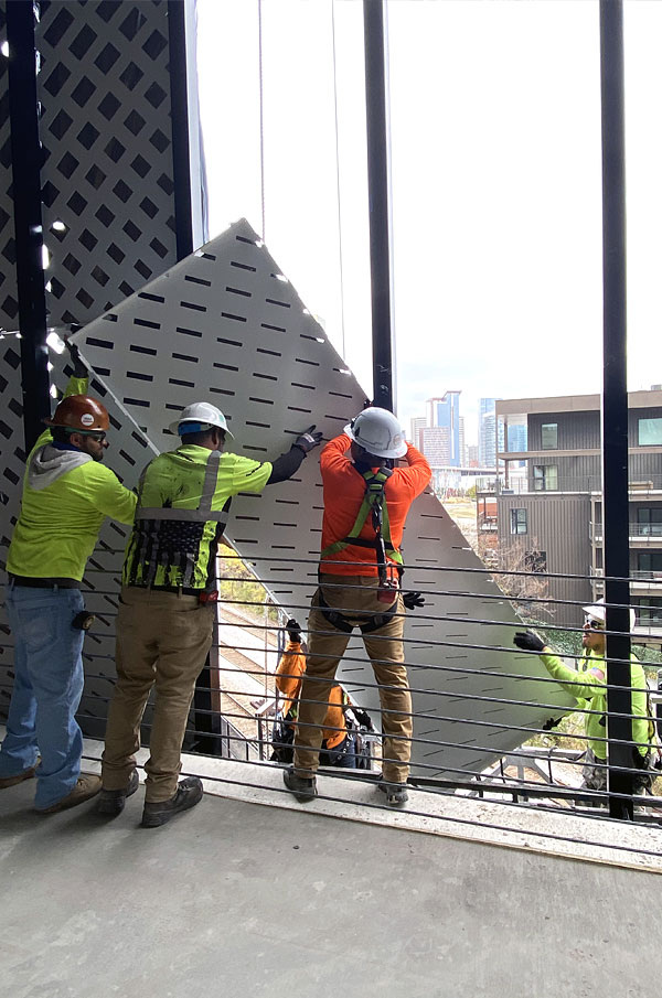 ATTRACTOR, PASEO GULCH TOWER ONE PARKING SCREENS_CONSTRUCTION ...