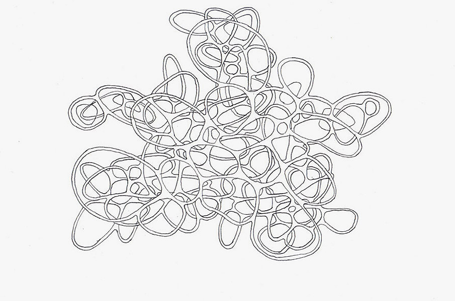 CLUSTER DRAWINGS @ SFMOMA - FAULDERS STUDIO