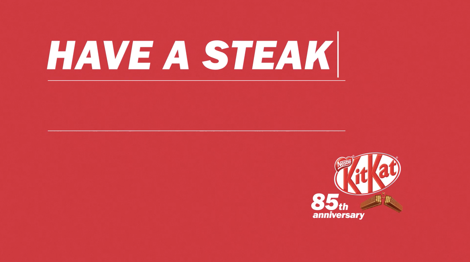 KitKat SLOGAN BREAK - Nicolás Romanó