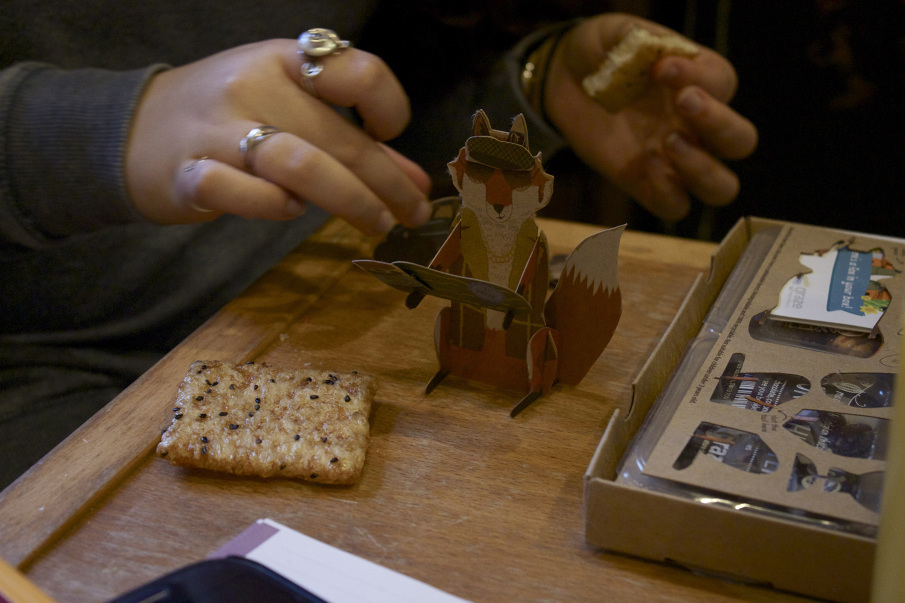 The vegan taster night. - Amy Moz