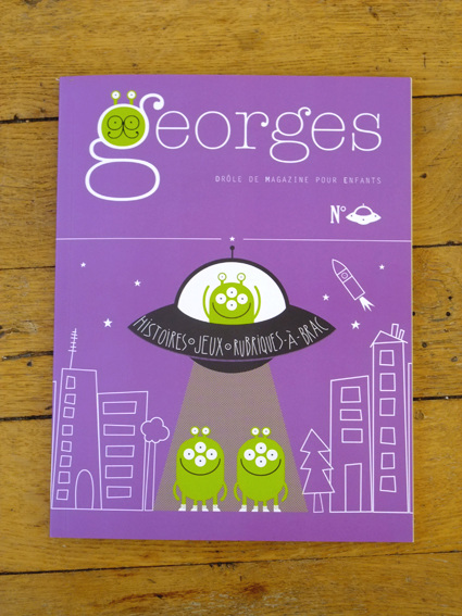 Magazine Georges n°Soucoupes. - Benoit Audé