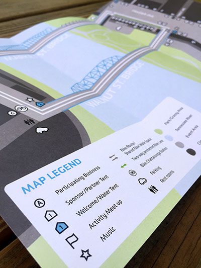 Scenic Streets Map Brochure - Gabrielle Blades
