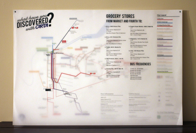 CARTA Route Map Study - Gabrielle Blades