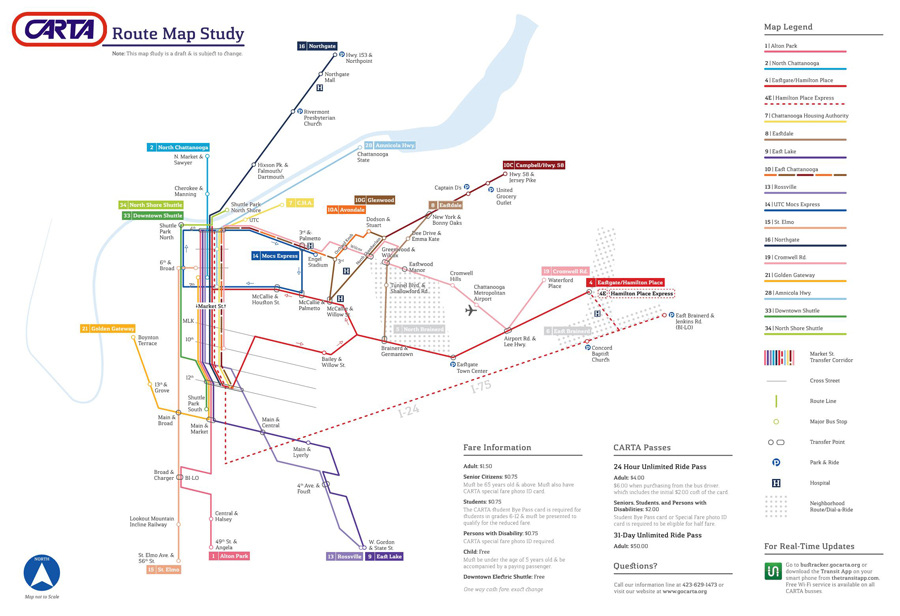 CARTA Route Map Study - Gabrielle Blades