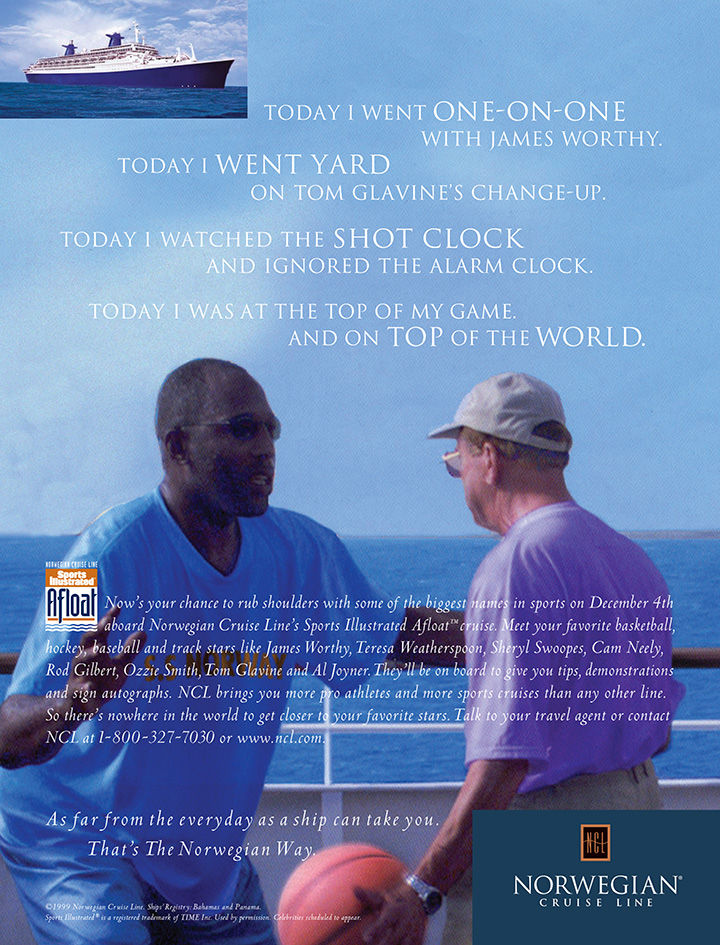 Norwegian Cruise Lines – Print Ads - Robert Salm