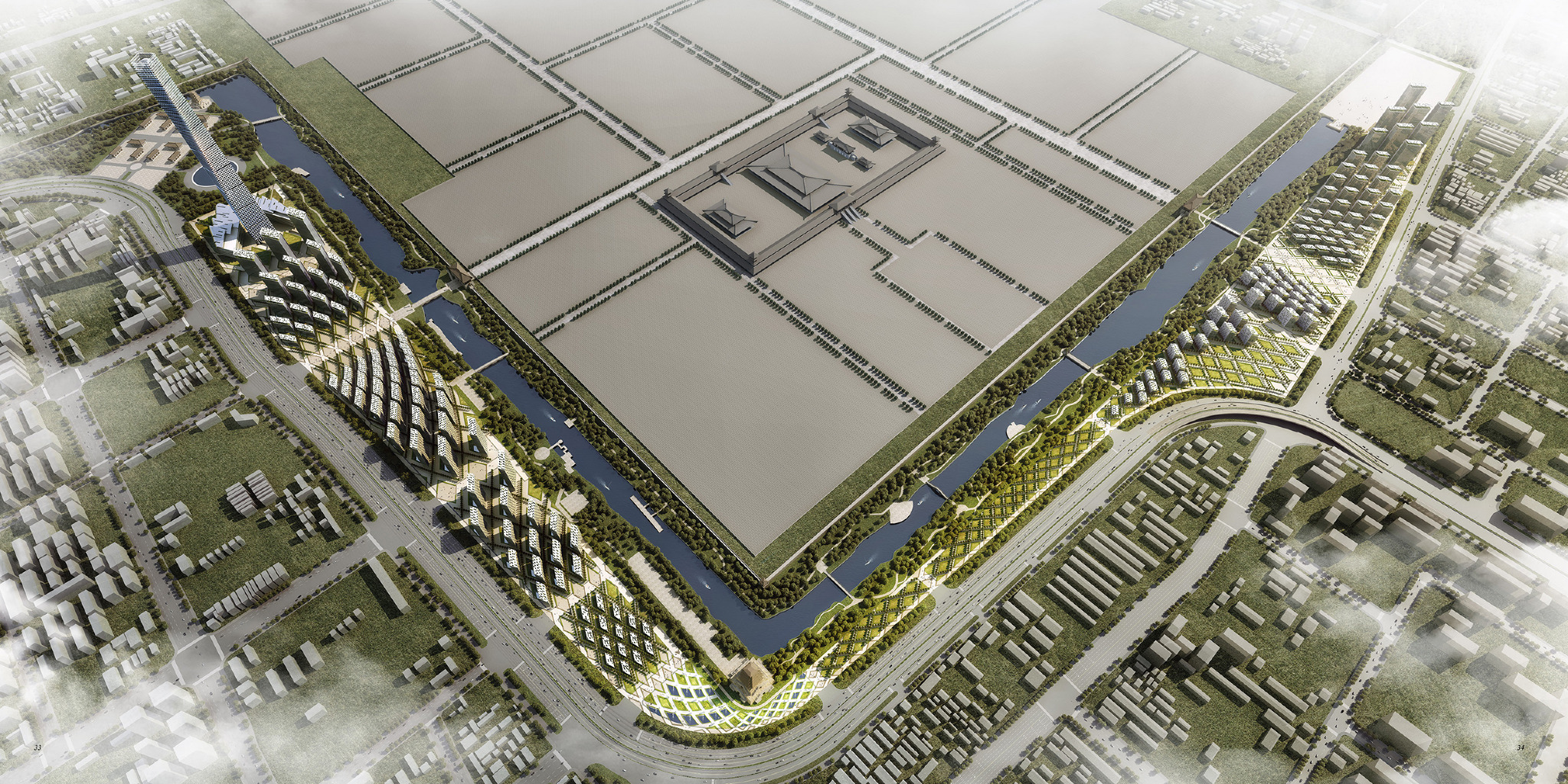 Xi'an H-CBD Urban Planning, PRC - Shuli Sun (Maxwell)