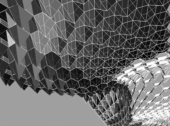 Parametric Skin Ceiling, Australia - Shuli Sun (Maxwell)
